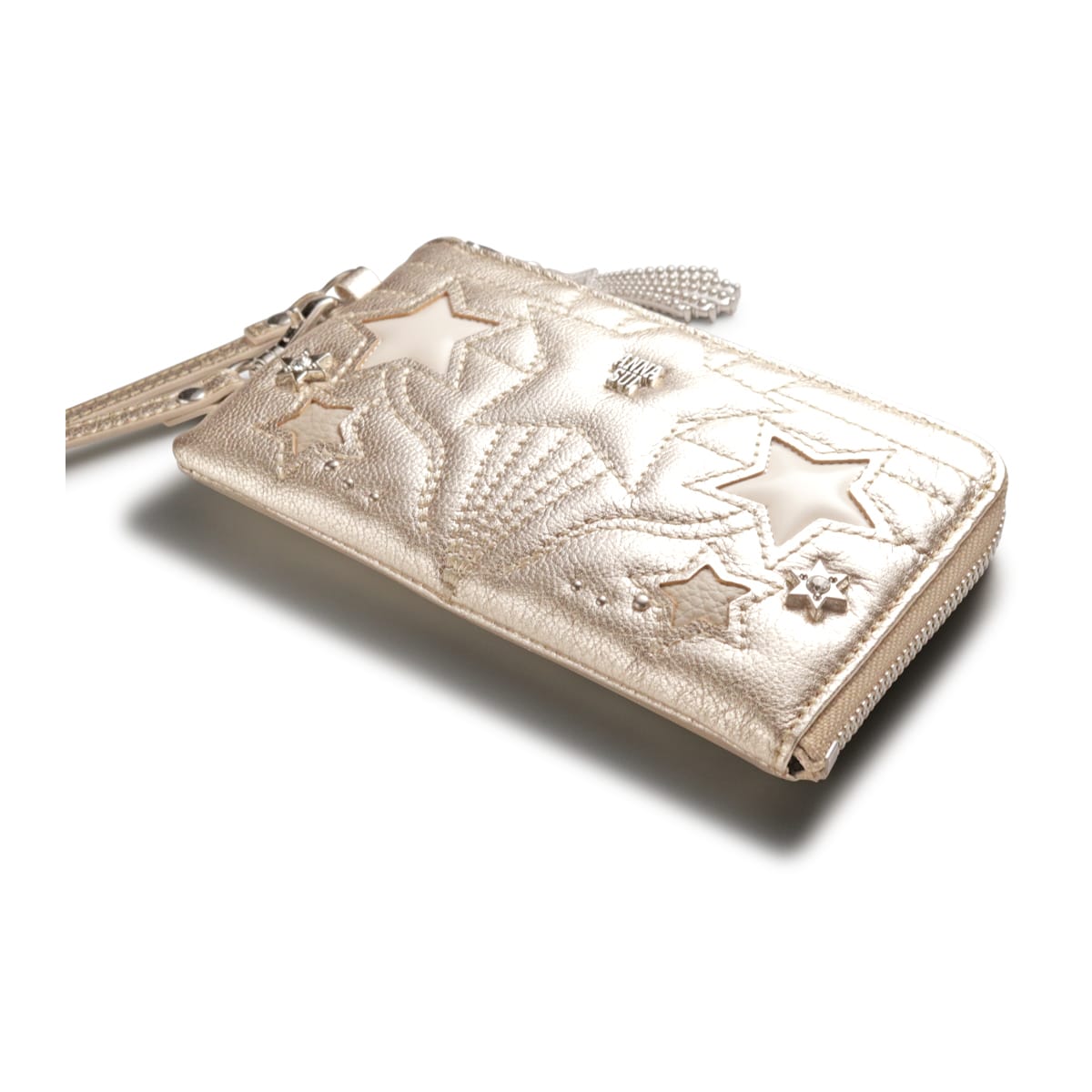 ANNA SUI アナスイ パスケース 定期入れ レディース 本革 ルシィ