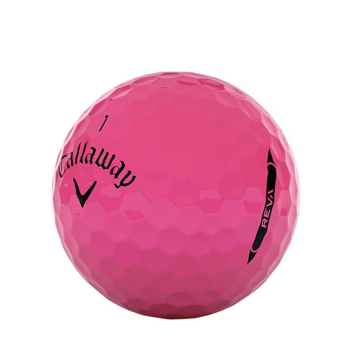 [2025年モデル] キャロウェイ レディース REVA レヴァ ゴルフボール 1ダース（12球入り） ピンク(1ダース（12球入り） ピンク ...