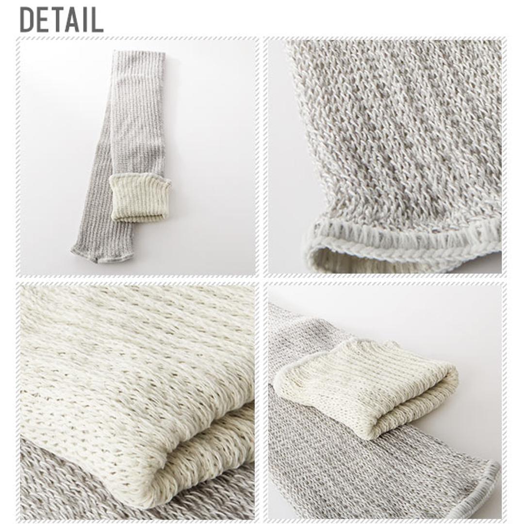 レッグウォーマー M&M SOCKS エムアンドエムソックス 通販 レディース メンズ ロング 52cm丈 シルク 絹 コットン 綿 天然繊維 ...