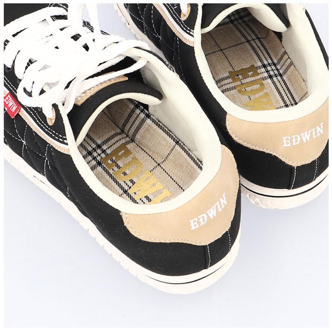 EDWIN スニーカー レディース 4643 通販 ローカット エドウィン 靴 ローカットスニーカー カジュアルシューズ 軽量 軽い 滑りにくい 歩きやすい 疲れにくい ストレッチ 通勤 通学 ...