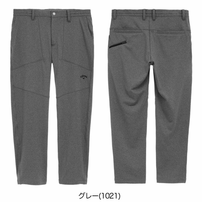 キャロウェイ バックグリッド裏起毛ジョガーパンツ C25226111 メンズ
